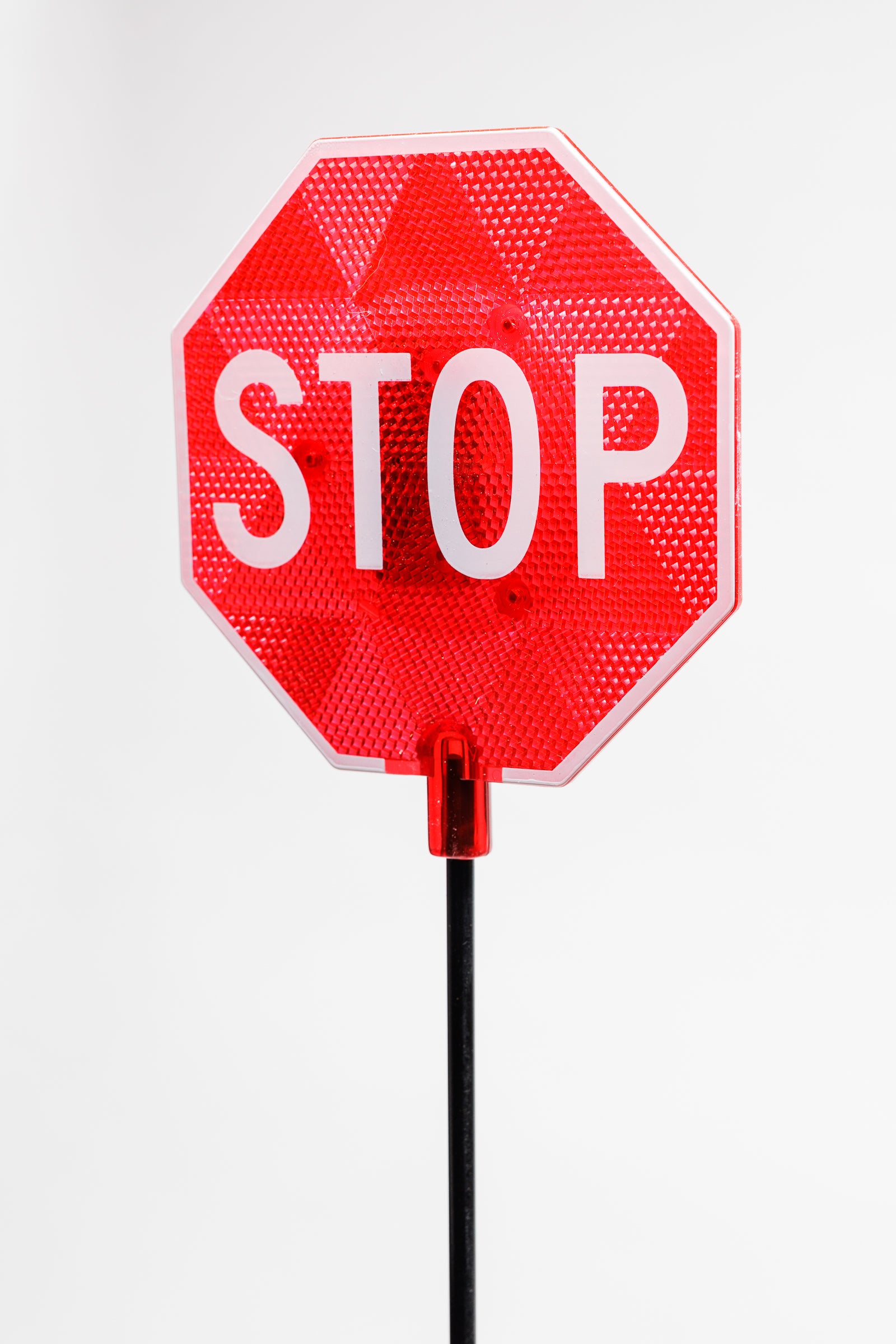 LED Stop Sign Parking Assistant for Garage with Flashing Signal ...